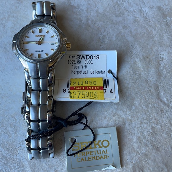 Seiko | Accessories | Seiko Perpetual Calendar Lady Battery Wr0m ...